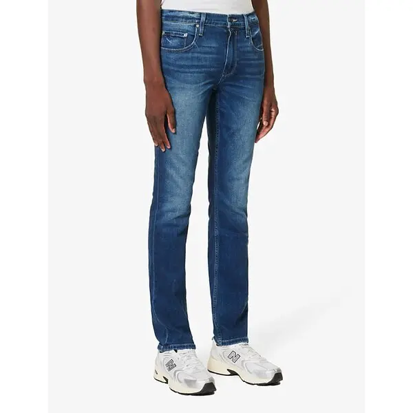 Paige Federal Straight-leg Mid-rise Jeans - Milburn