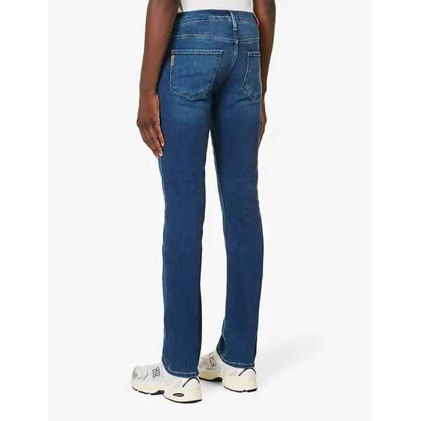 Paige Federal Straight-leg Mid-rise Jeans - Milburn