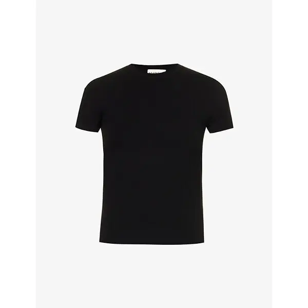 ADANOLA Short-sleeve Longline Jersey Top