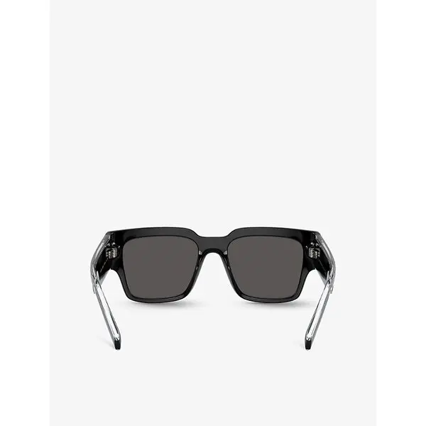 Dolce & Gabbana Dg6184 Square-frame Sunglasses - Black