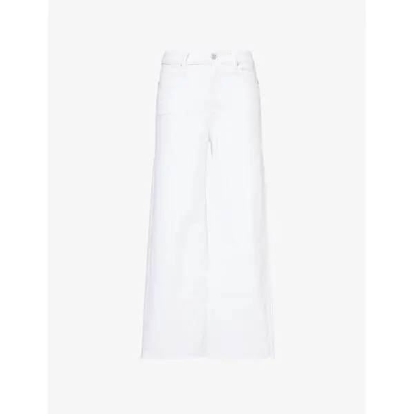 Paige Vanessa Ankle Wide-leg Jeans - Crisp White