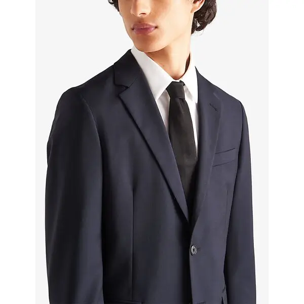 Prada Single-breasted Slim-fit Wool Suit