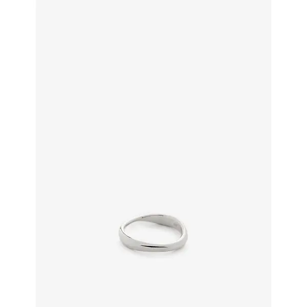 Monica Vinader Nura Reef Stacking Ring - Sterling Silver