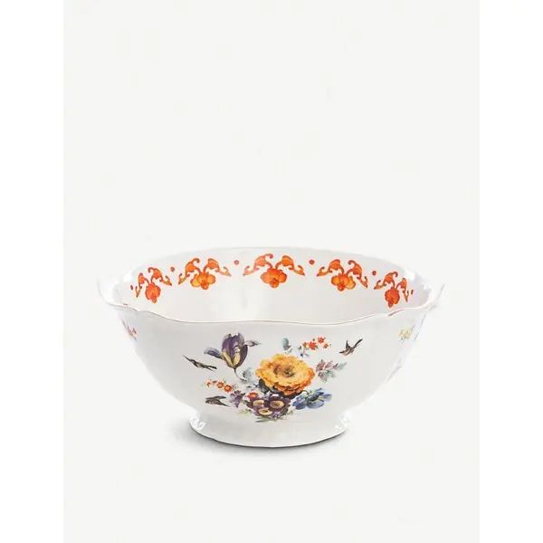 SELETTI Hybrid Ersilia Bone China Porcelain Salad Bowl 27cm - One-color