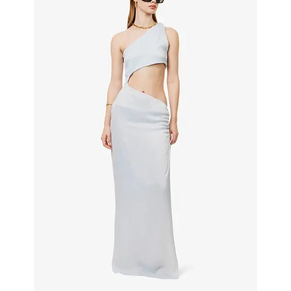 knee length dresses for ladies Athena Off Shoulder Sparkle Maxi Dress – Aclosy