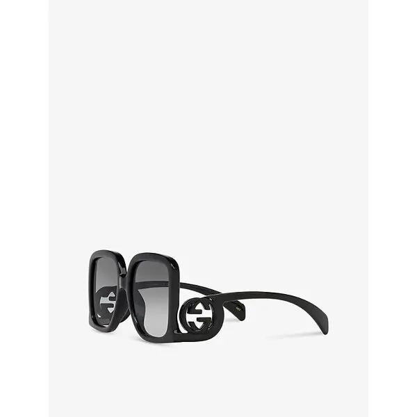 Gucci Rectangle-frame Sunglasses