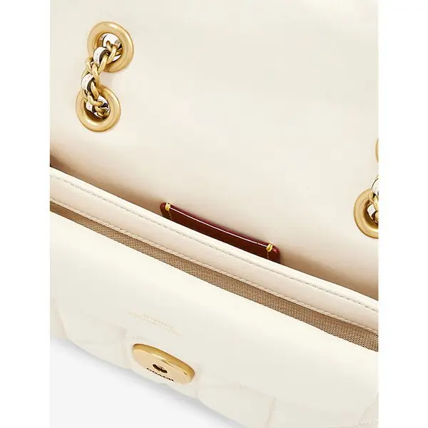 COACH Tabby Leather Cross-body Bag - Chalk
