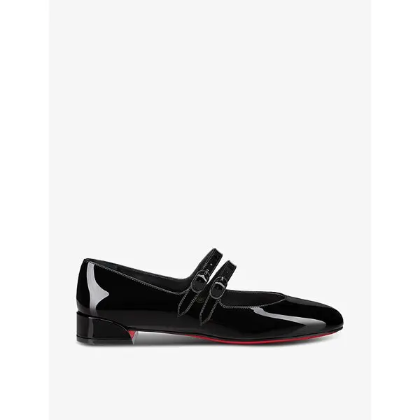 CHRISTIAN LOUBOUTIN Sweet Jane Patent-leather Heeled Pumps