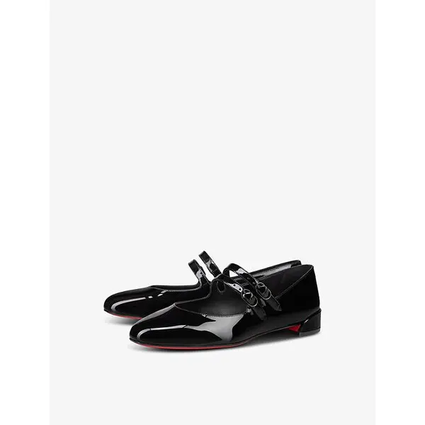 CHRISTIAN LOUBOUTIN Sweet Jane Patent-leather Heeled Pumps