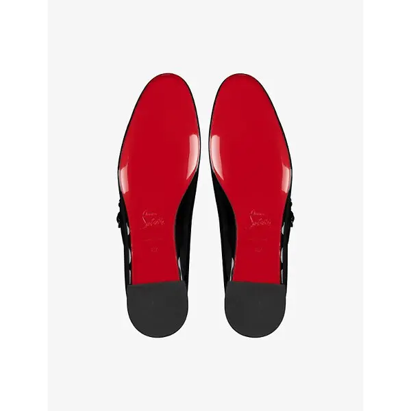 CHRISTIAN LOUBOUTIN Sweet Jane Patent-leather Heeled Pumps