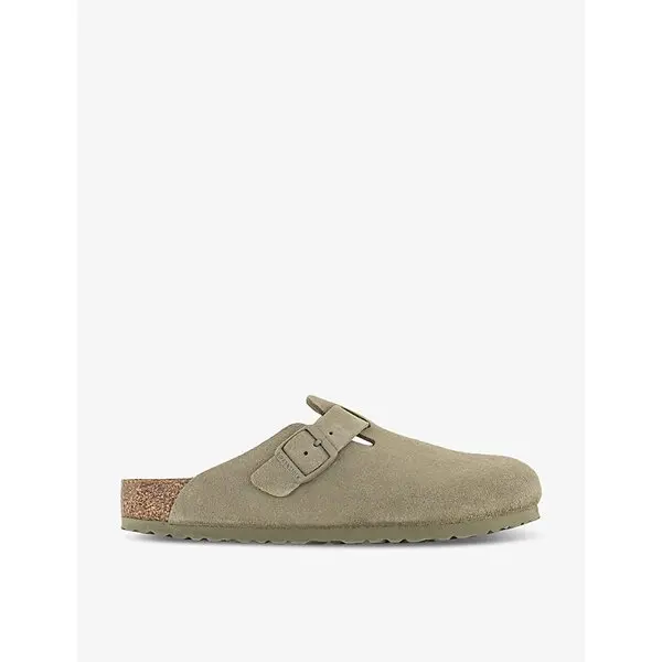BIRKENSTOCK Boston Suede Clogs