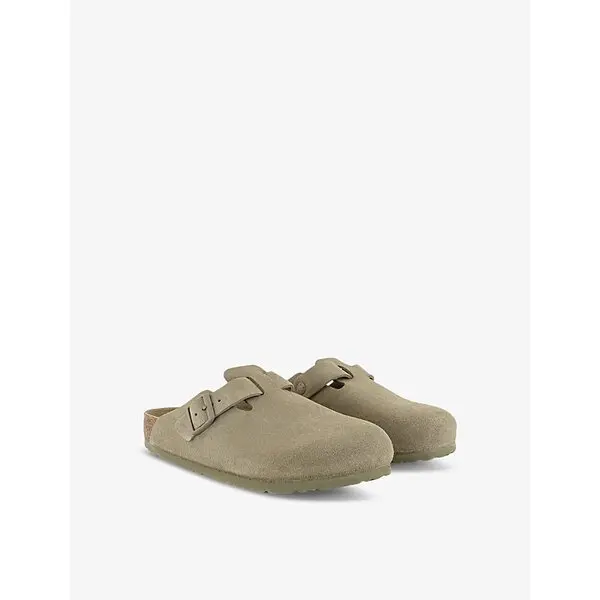 BIRKENSTOCK Boston Suede Clogs