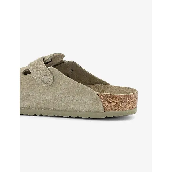 BIRKENSTOCK Boston Suede Clogs
