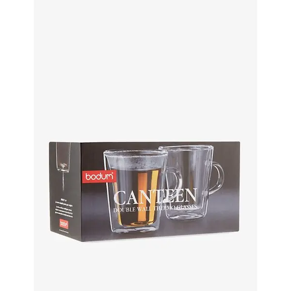 BODUM Canteen Set Of Two Double-walled Glasses