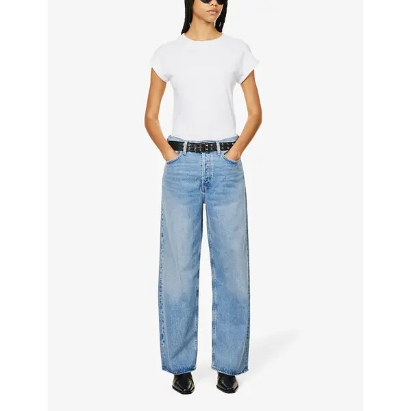 AGOLDE Baggy Wide-leg Denim Jeans - Libertine