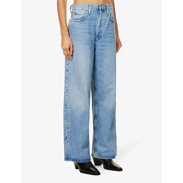 AGOLDE Baggy Wide-leg Denim Jeans - Libertine