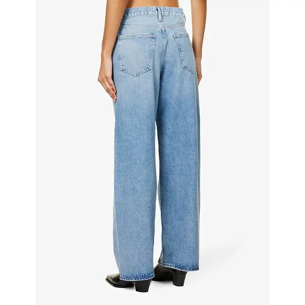 AGOLDE Baggy Wide-leg Denim Jeans - Libertine