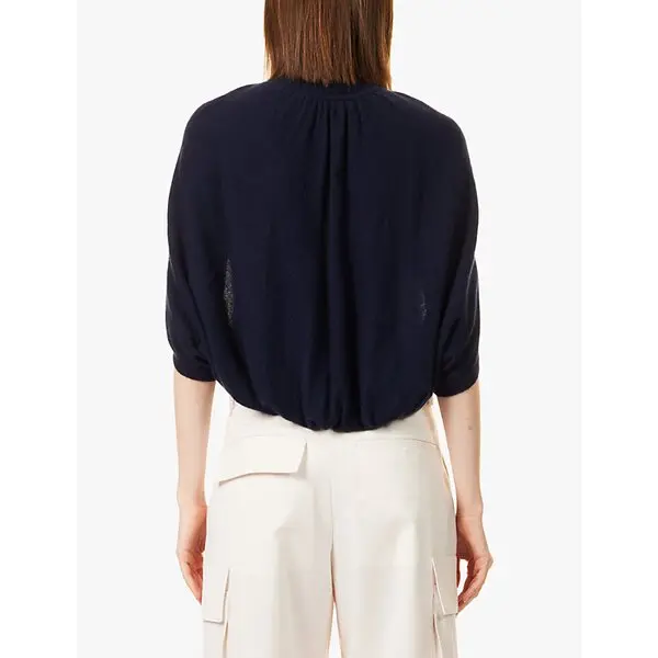 Simkhai Jeannie High-neck Recycled-cashmere Top