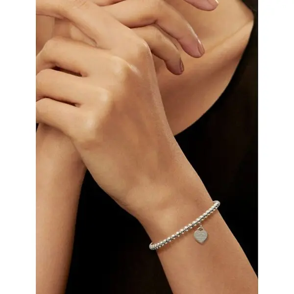 Tiffany & Co. Return To Sterling And Enamel Bracelet