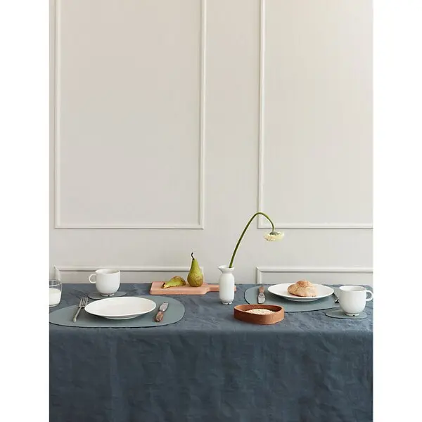 LIND DNA Curve Leather Table Mat - One-color