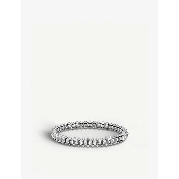 CARTIER Clash De Medium Rhodium-plated 18ct White-gold Bracelet - White Gold Rhodium