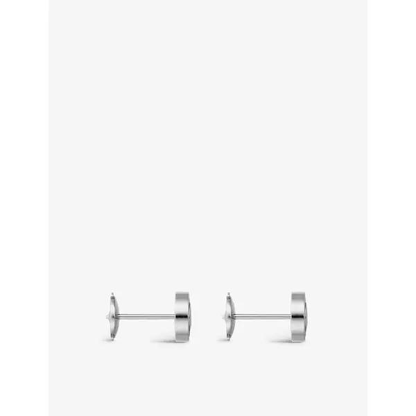 Cartier Love 18ct Stud Earrings - White Gold
