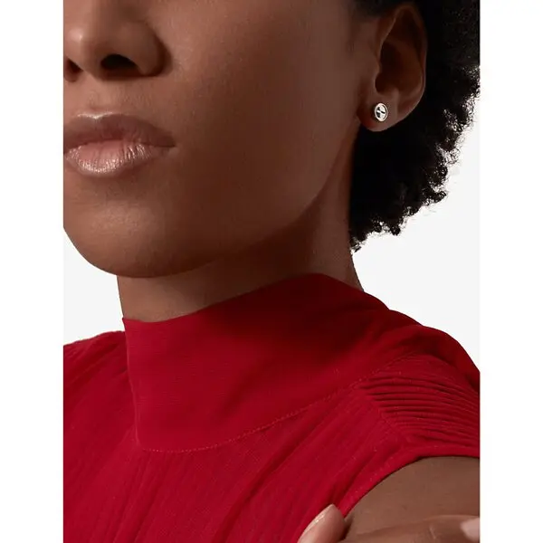 Cartier Love 18ct Stud Earrings - White Gold