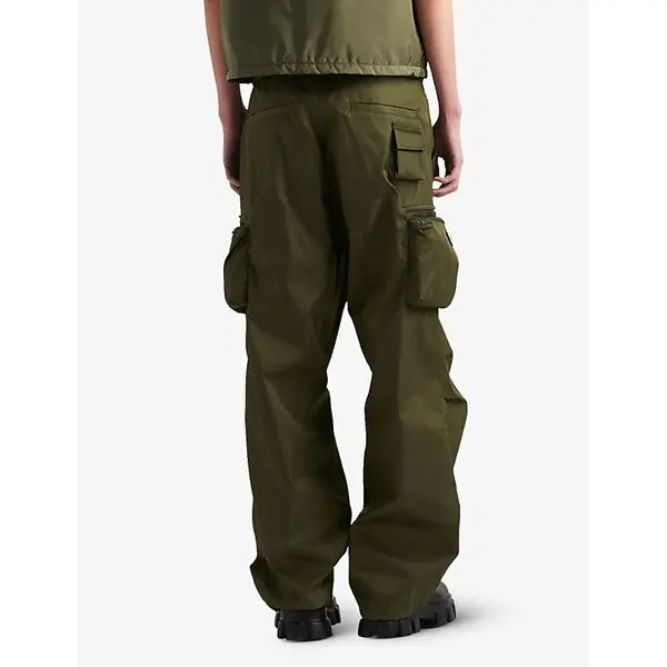 Prada Re-nylon Relaxed-fit Recycled-nylon Cargo Trousers