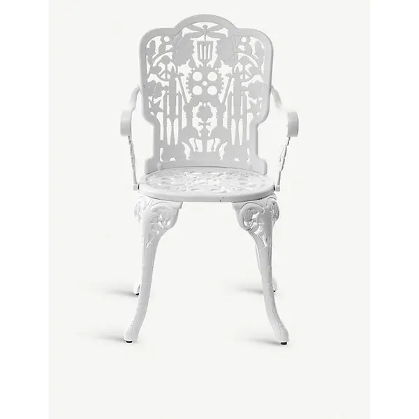 SELETTI Industry Cast Aluminium Chair 94cm - White