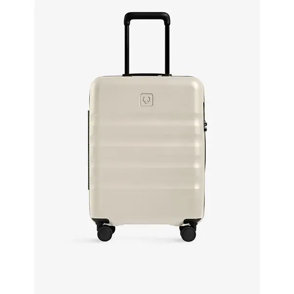 ANTLER Icon Stripe Shell Four-wheeled Cabin Suitcase 55cm - Taupe