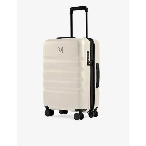 ANTLER Icon Stripe Shell Four-wheeled Cabin Suitcase 55cm - Taupe