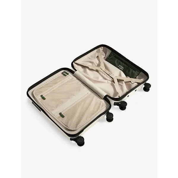 ANTLER Icon Stripe Shell Four-wheeled Cabin Suitcase 55cm - Taupe