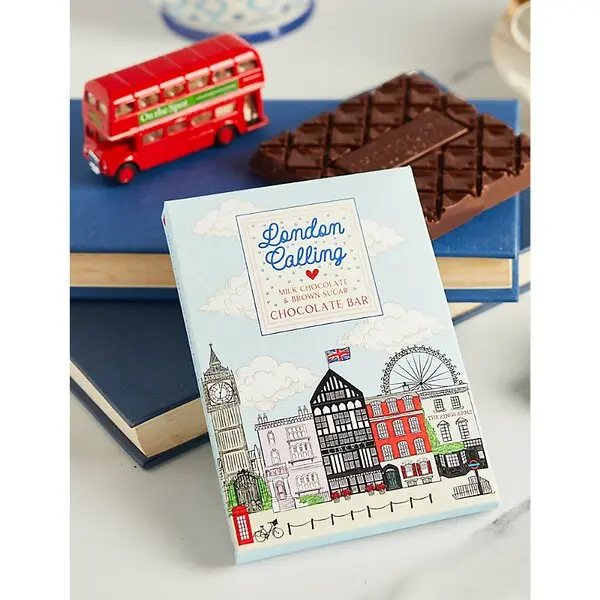 THE CHOCOLATE GIFT COMPANY With Love From London Chocolate Bar 80g