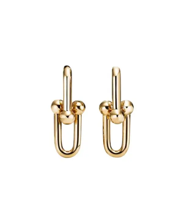 Tiffany & Co. Hardwear Link Earrings - Gold
