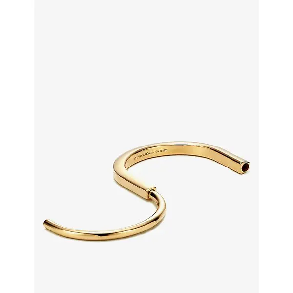 Tiffany & Co. Lock 18ct Yellow-gold Bangle - Yellow Gold