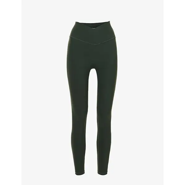 ADANOLA Ultimate Wrap-over Workout Leggings - Dark Olive