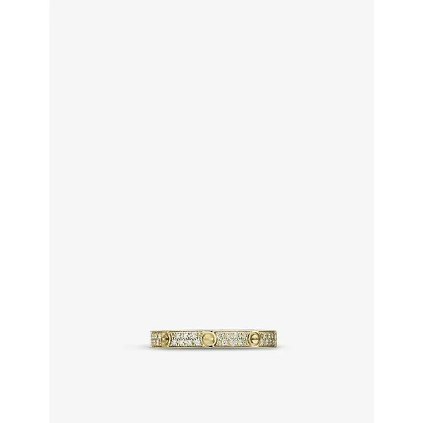 Cartier Love 18ct Yellow-gold And Diamond Ring - Yellow Gold