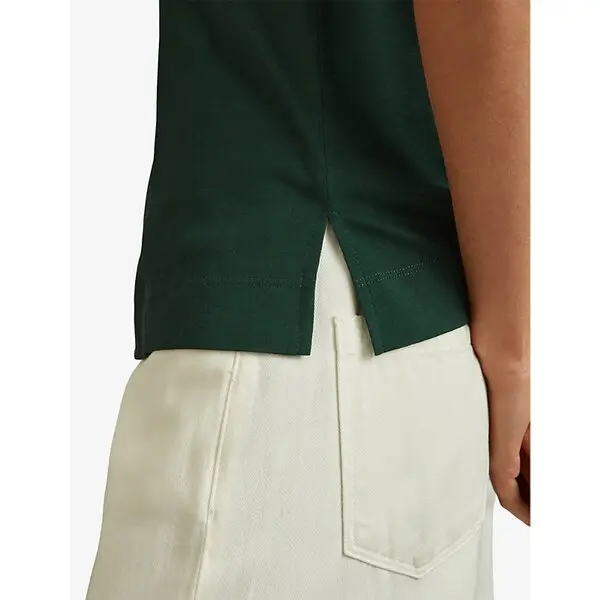 REISS Mira V-neck Shell Top