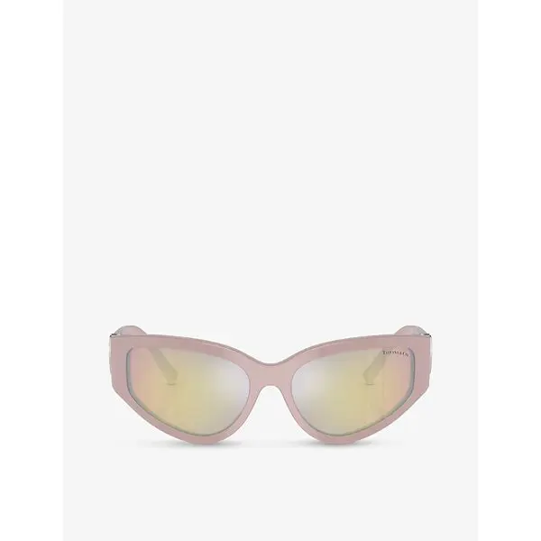 Tiffany & Co. Irregular-frame Sunglasses - Pink