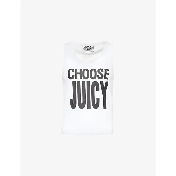 Juicy Couture Stretch-cotton Jersey Top