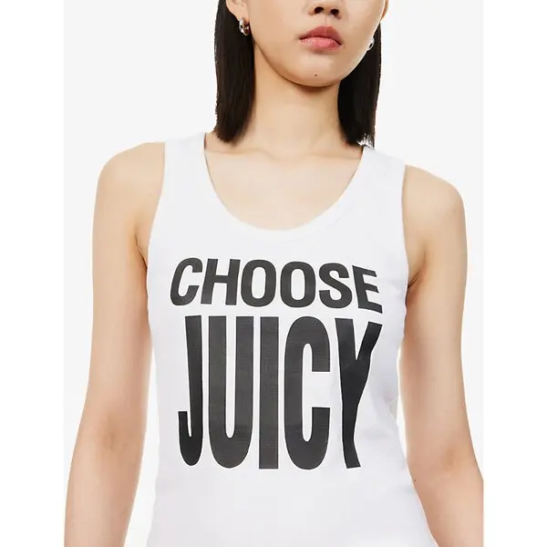Juicy Couture Stretch-cotton Jersey Top