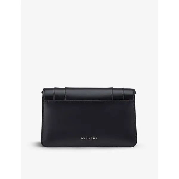 BVLGARI Serpenti Forever East-west Shoulder Bag - Black