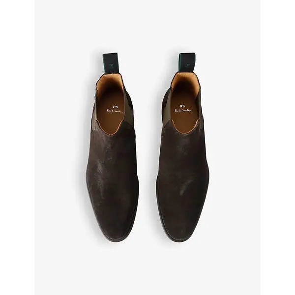 Paul Smith Cedric Panelled Suede Chelsea Boots