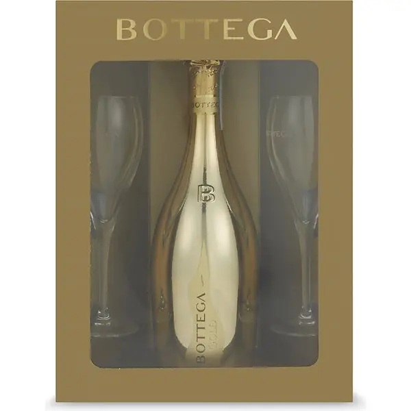 BOTTEGA Gold Prosecco Glass Pack 750ml - One-color