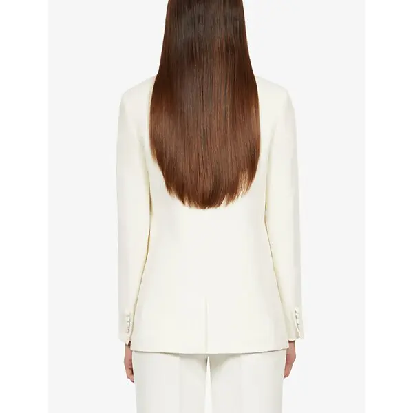 The Kooples Notch-lapel Regular-fit Stretch-woven Blazer