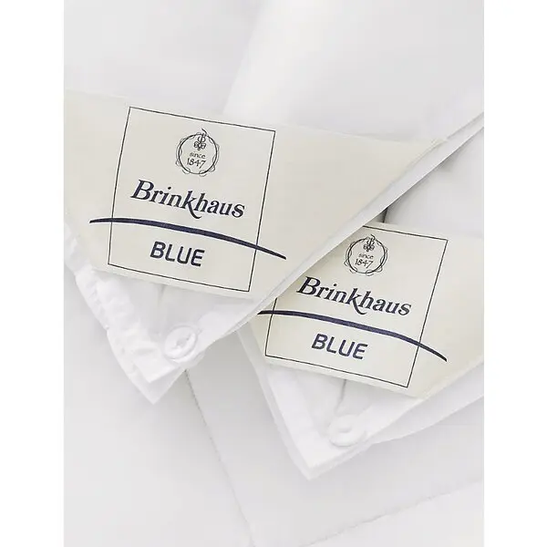 BRINKHAUS Blue Warm Cotton And Goose Down Duvet