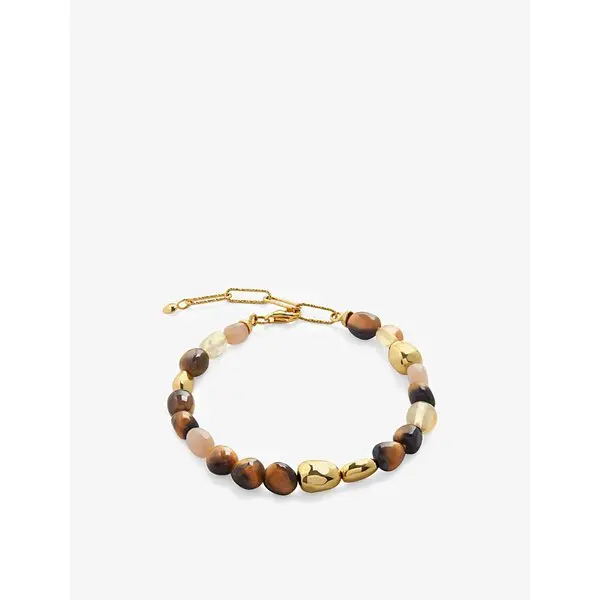 Monica Vinader Rio Beaded Bracelet - Yellow Gold