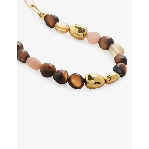 Monica Vinader Rio Beaded Bracelet - Yellow Gold