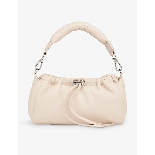Whistles Benny Drawstring-front Leather Shoulder Bag