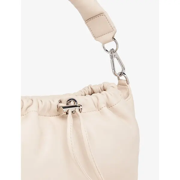 Whistles Benny Drawstring-front Leather Shoulder Bag